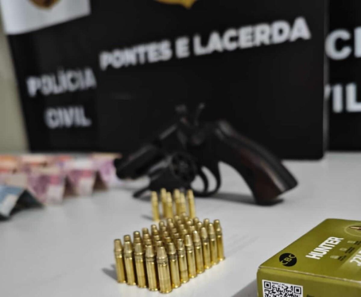 Casal é Preso Em Flagrante Pela Polícia Civil Com Arma De Fogo E